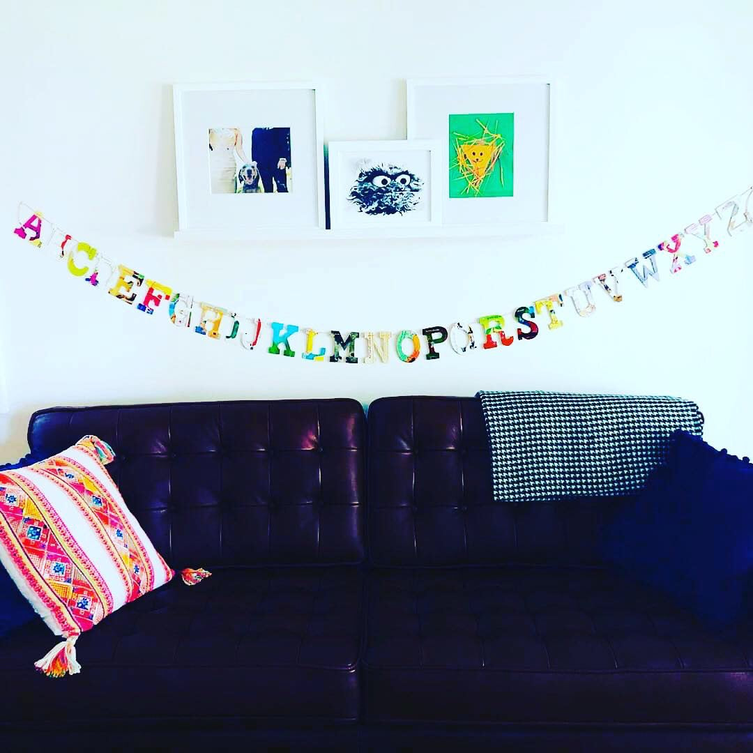 Board Book ALPHABET GARLAND Kit - Baby Shower Classroom Teacher ...